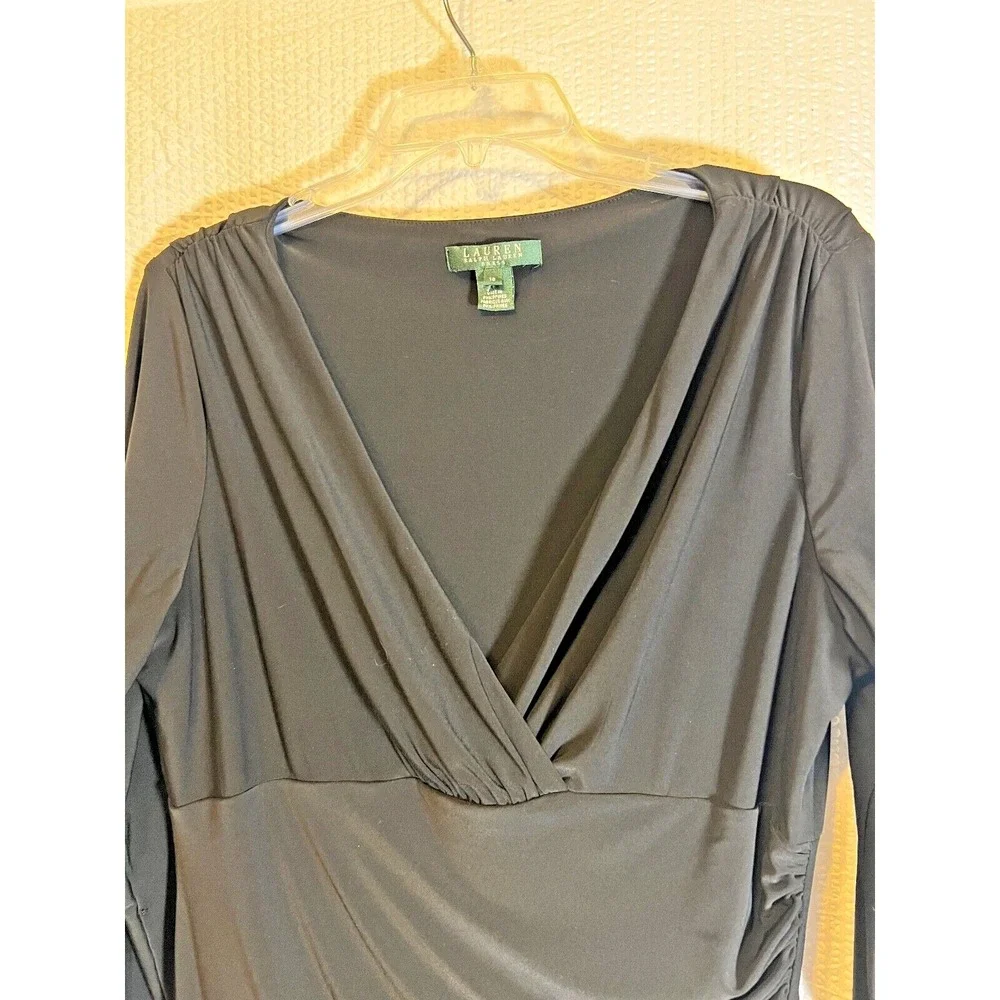 Lauren Ralph Lauren | Dresses | Lauren Ralph Lauren Women Mock Wrap ...